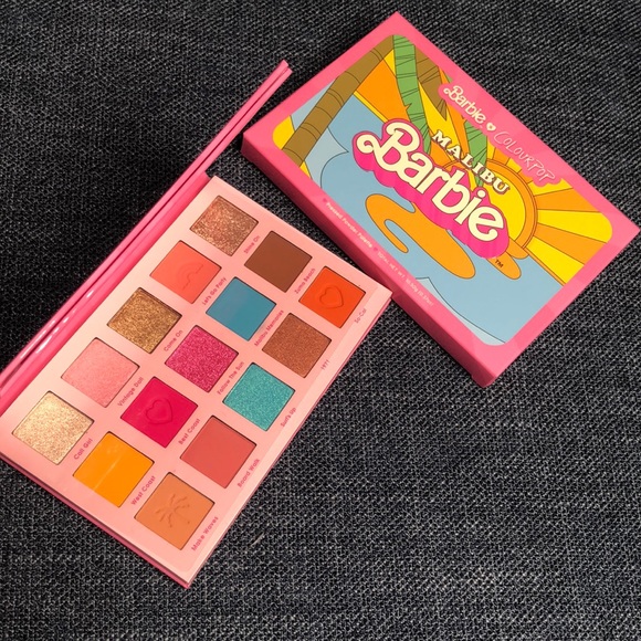 Barbie Makeup Nib Malibu Barbie Eyeshadow Palette From Colourpop